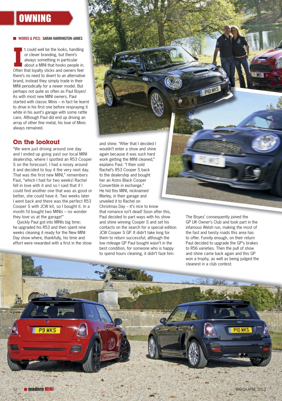 Performance Mini Magazine - Modern Mini Sample Issue NEW Special Issue