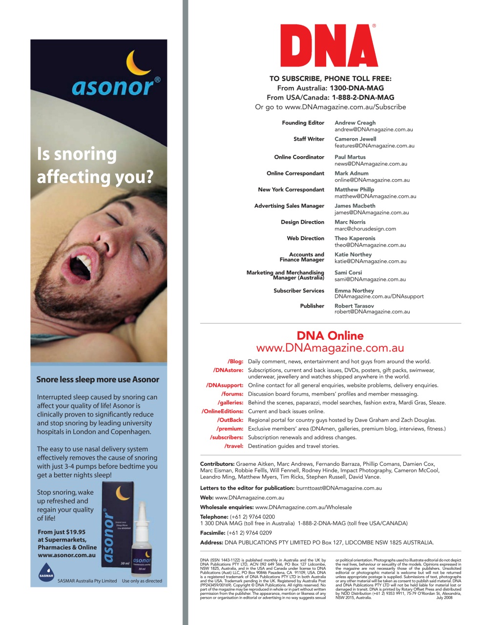 DNA Magazine - DNA #102 Back Issue