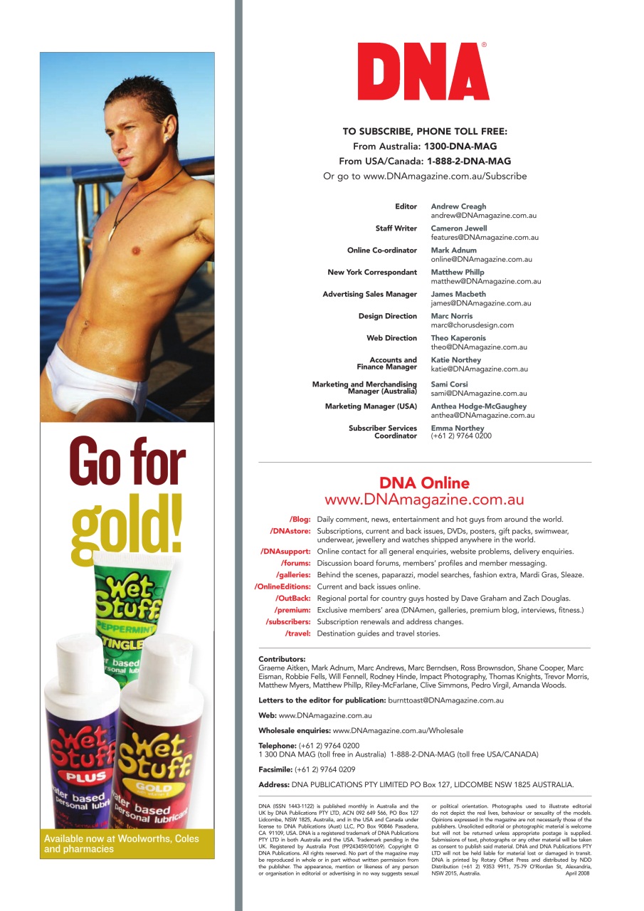 DNA Magazine - DNA #99 Back Issue