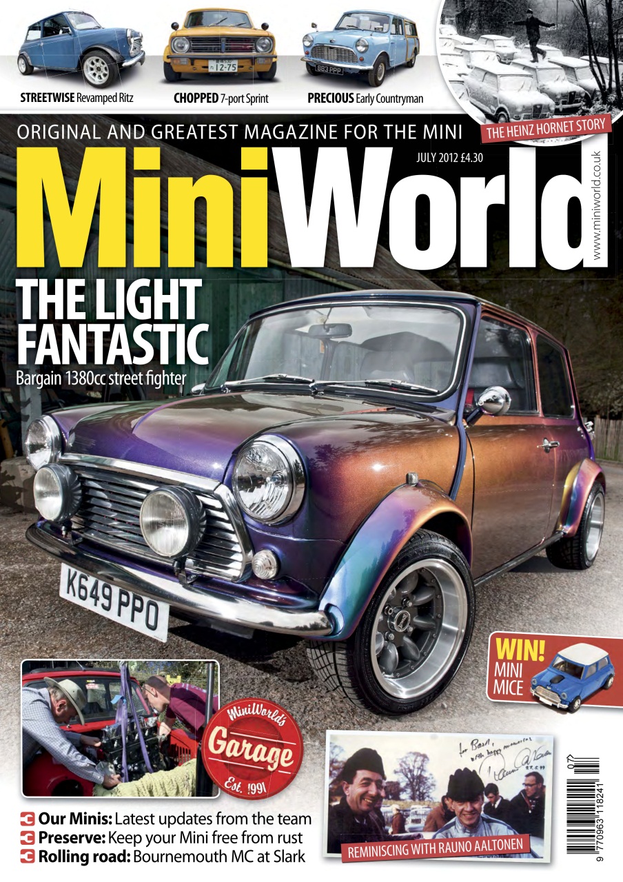 Mini World Magazine - Mini World July 2012 Back Issue