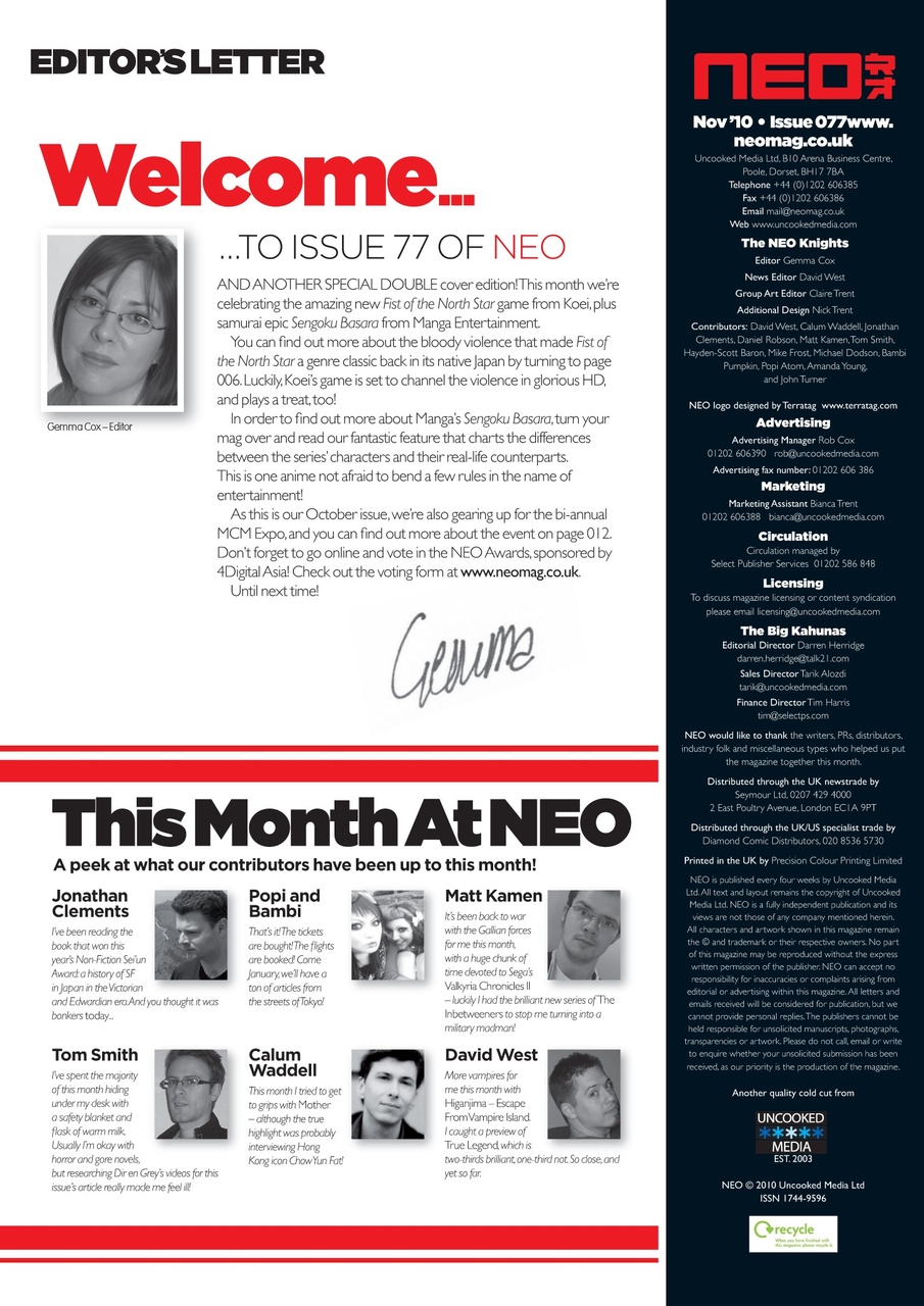 NEO Magazine - NEO Issue 77 Back Issue