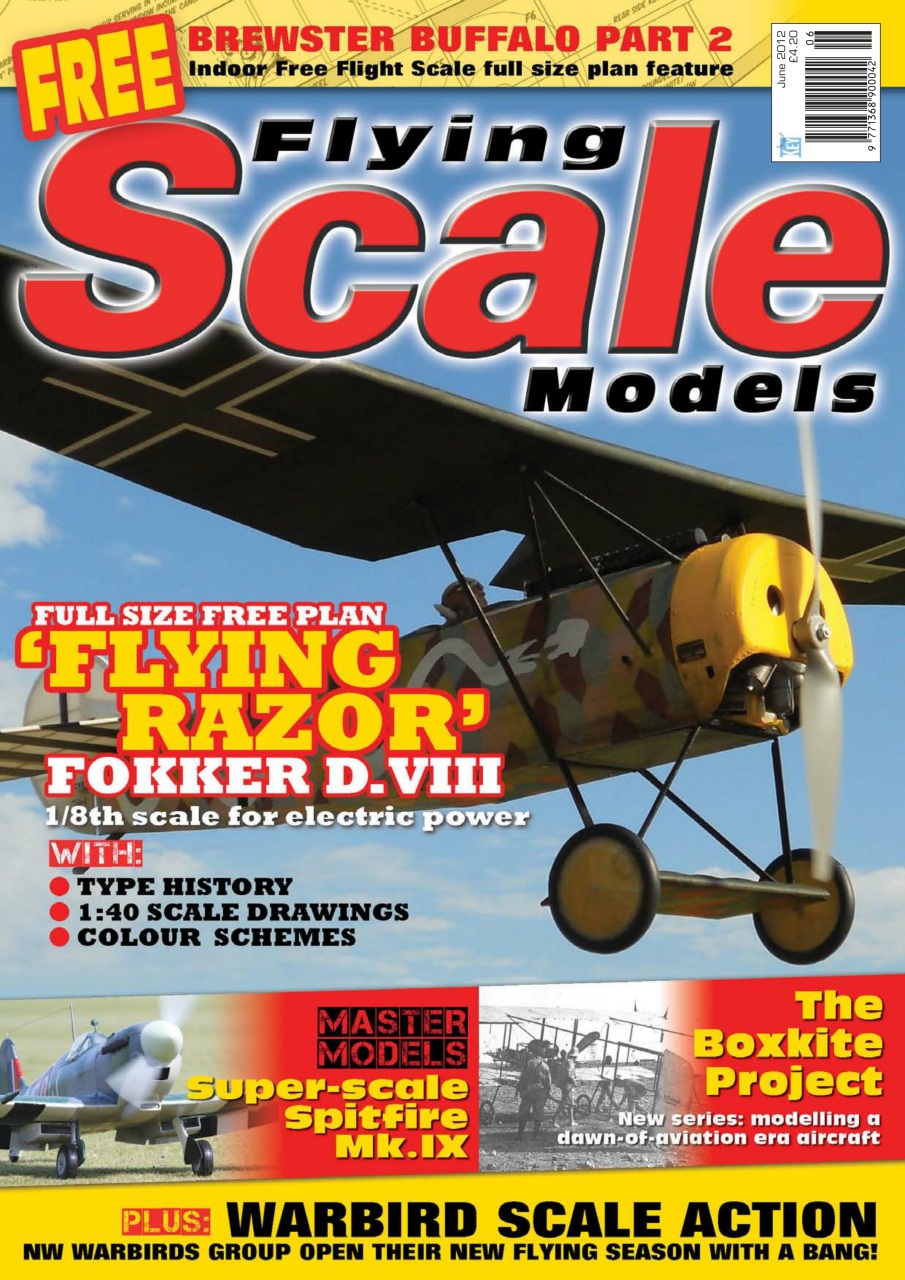 Flying Scale Models Magazine - June 2012 Back Issue