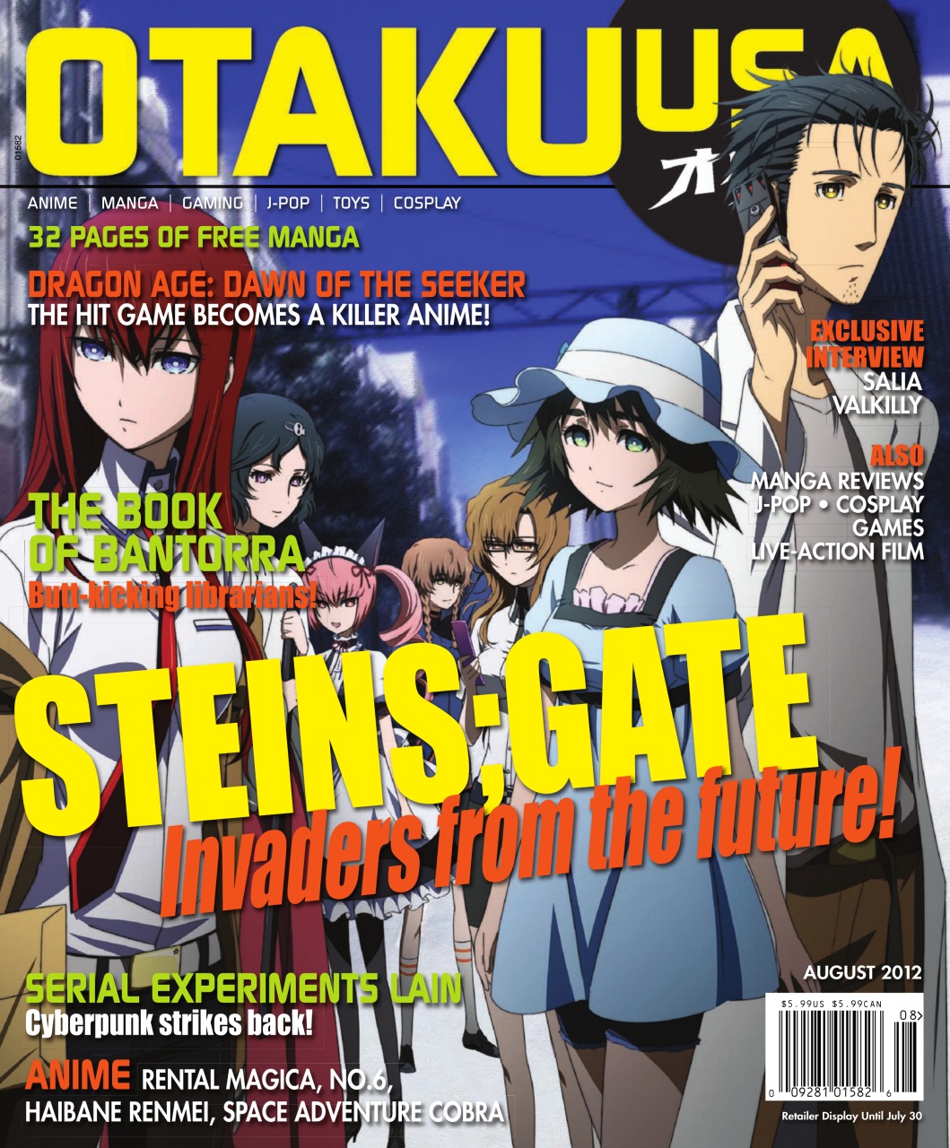 Otaku Magazine - August 2012 Back Issue