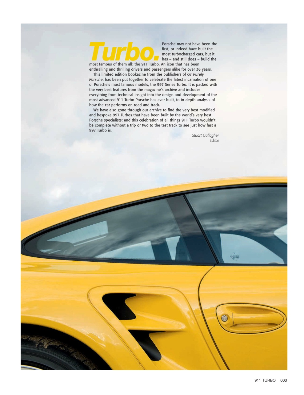 GT Porsche Magazine - 911 Turbo Special Issue