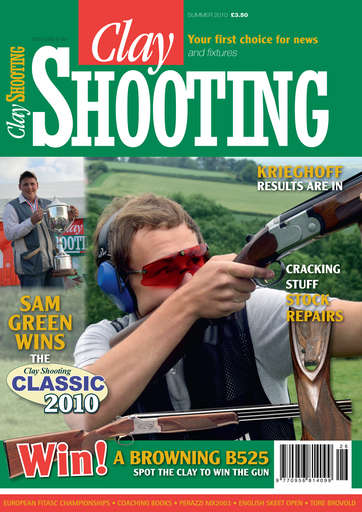 Clay Shooting Magazine - Summer 2010 Edição anterior
