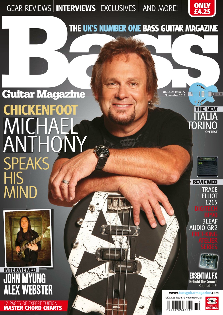 Bass Player UK Magazine - 72 November 2011 Back Issue