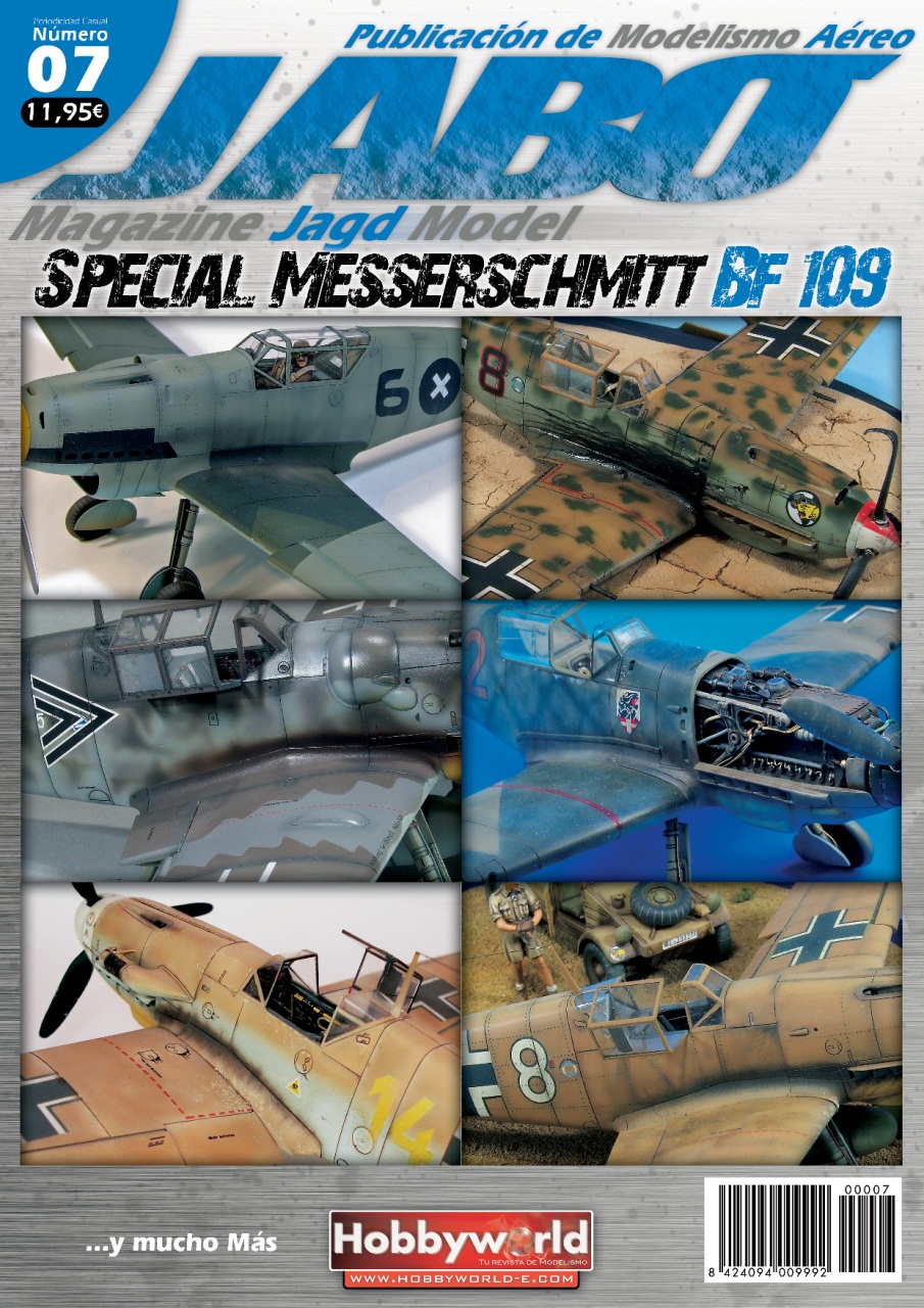 Jabo Magazine - JABO MAGAZINE 07 SPECIAL BF109. Back Issue