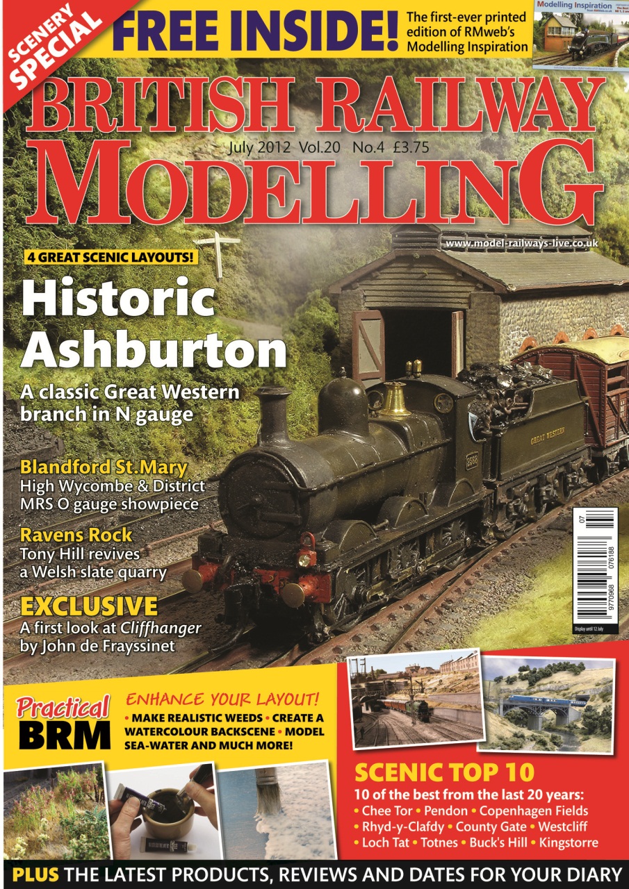 British Railway Modelling (BRM) Magazine - JULY 2012 Back Issue