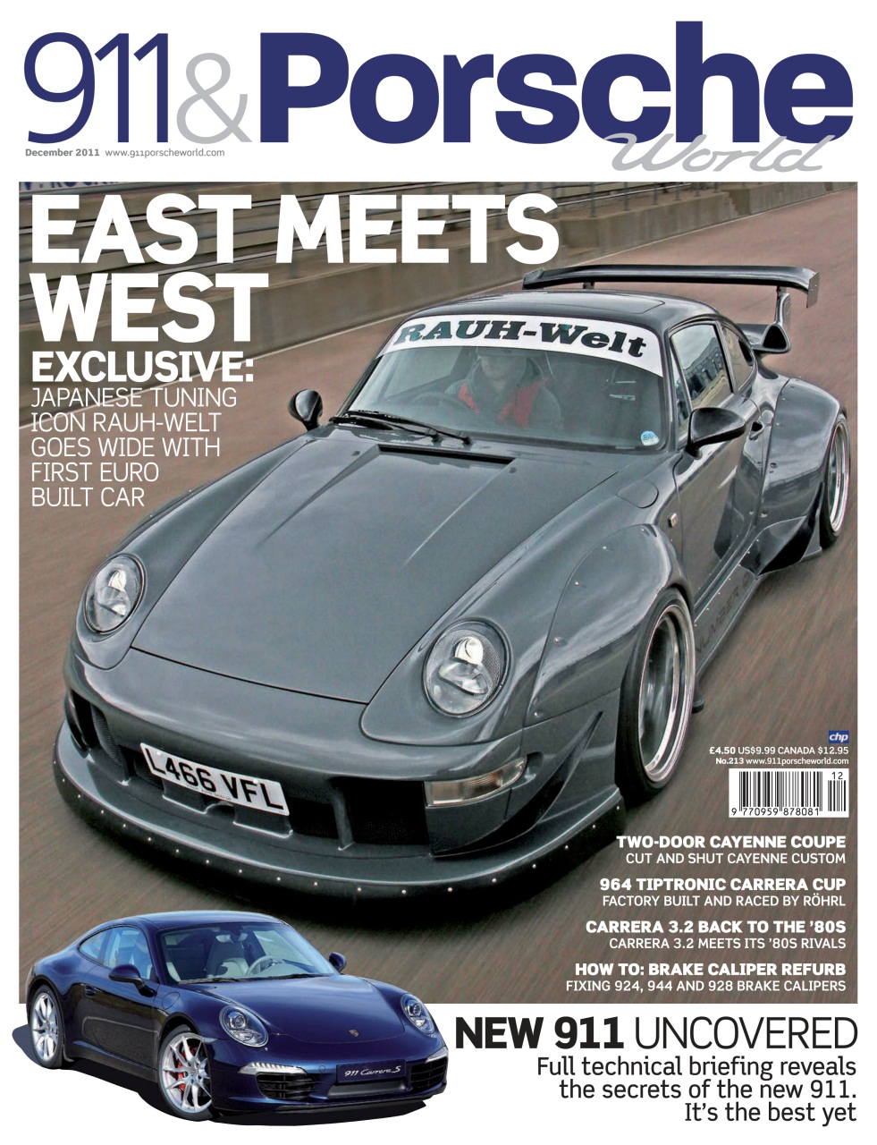 911 & Porsche World Magazine - 911 & Porsche World issue 213 Back Issue
