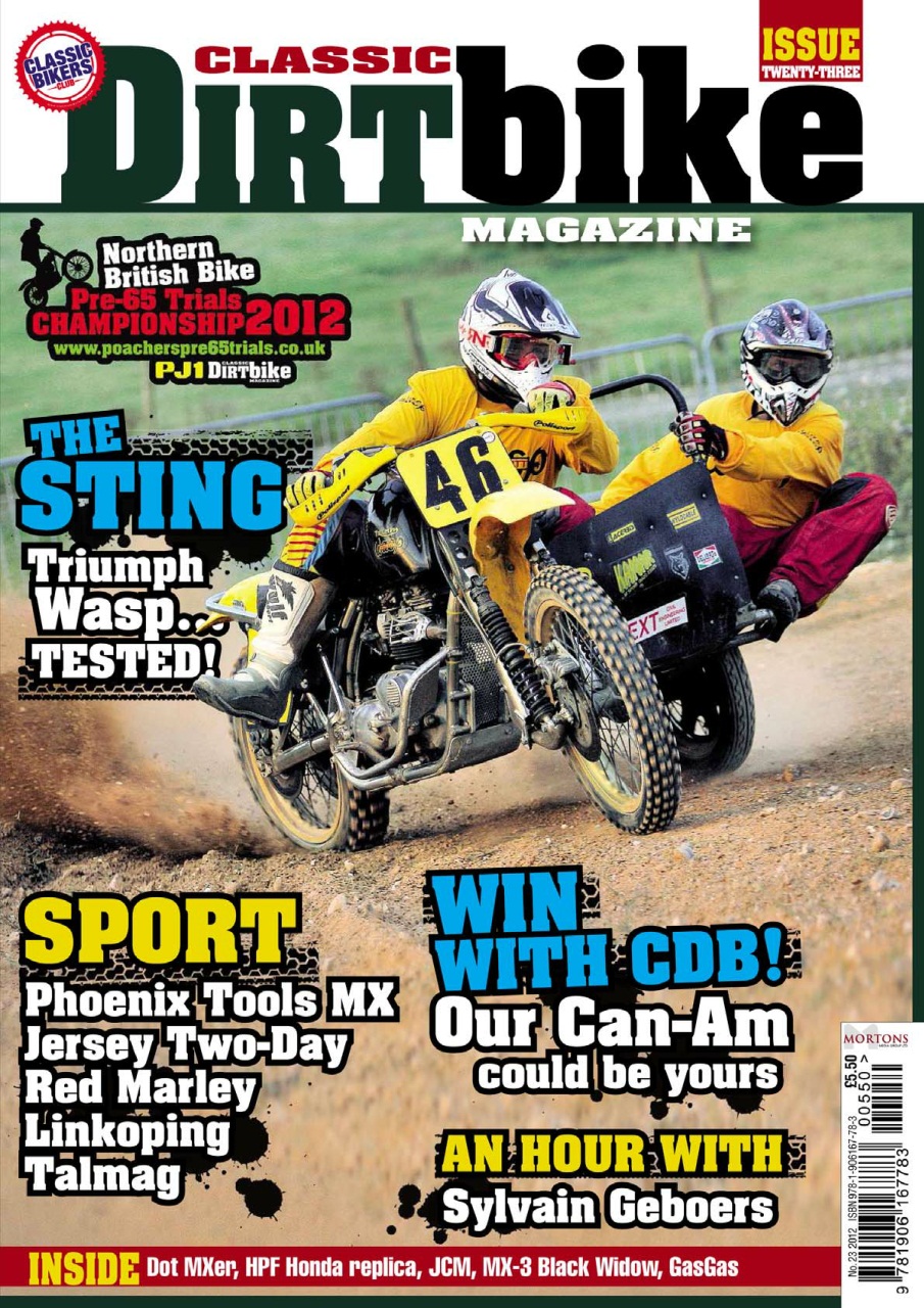 Classic Dirt Bike Magazine - Classic Dirt Bike Issue #23 Back Issue