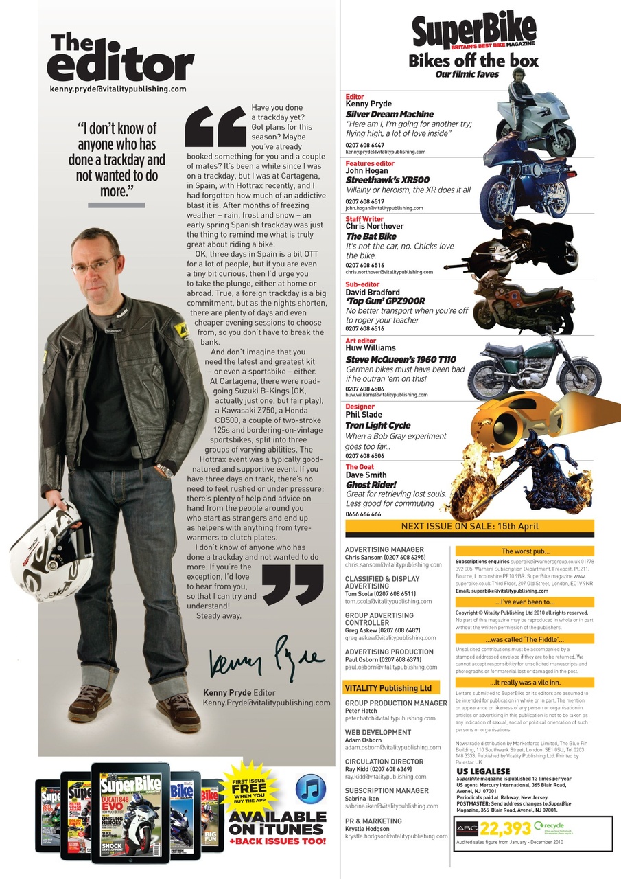 Superbike Magazine - May 2011 Back Issue