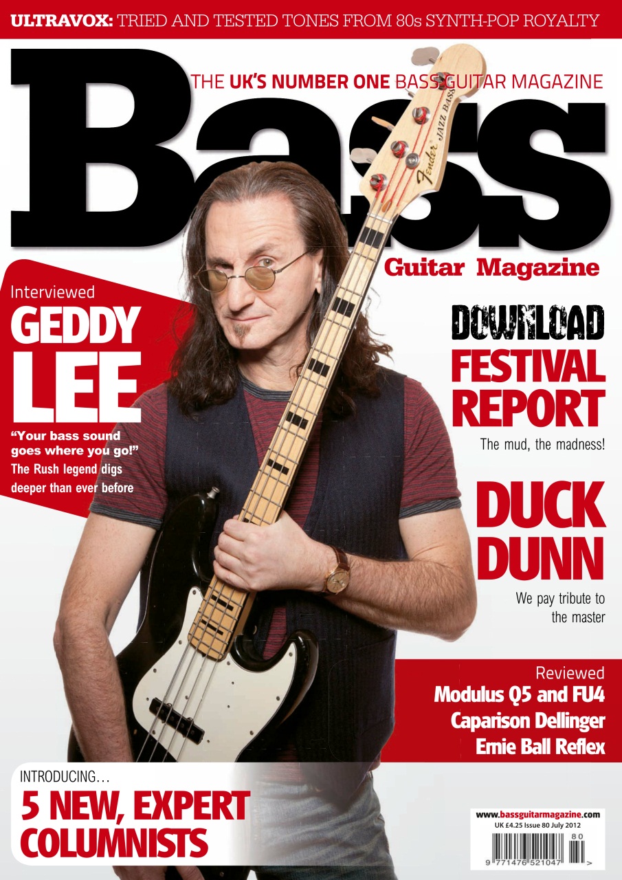 Bass Player UK Magazine - 80 July 2012 Edizione posteriore