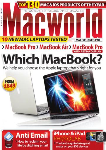 Macworld UK Magazine - August 2012 Back Issue