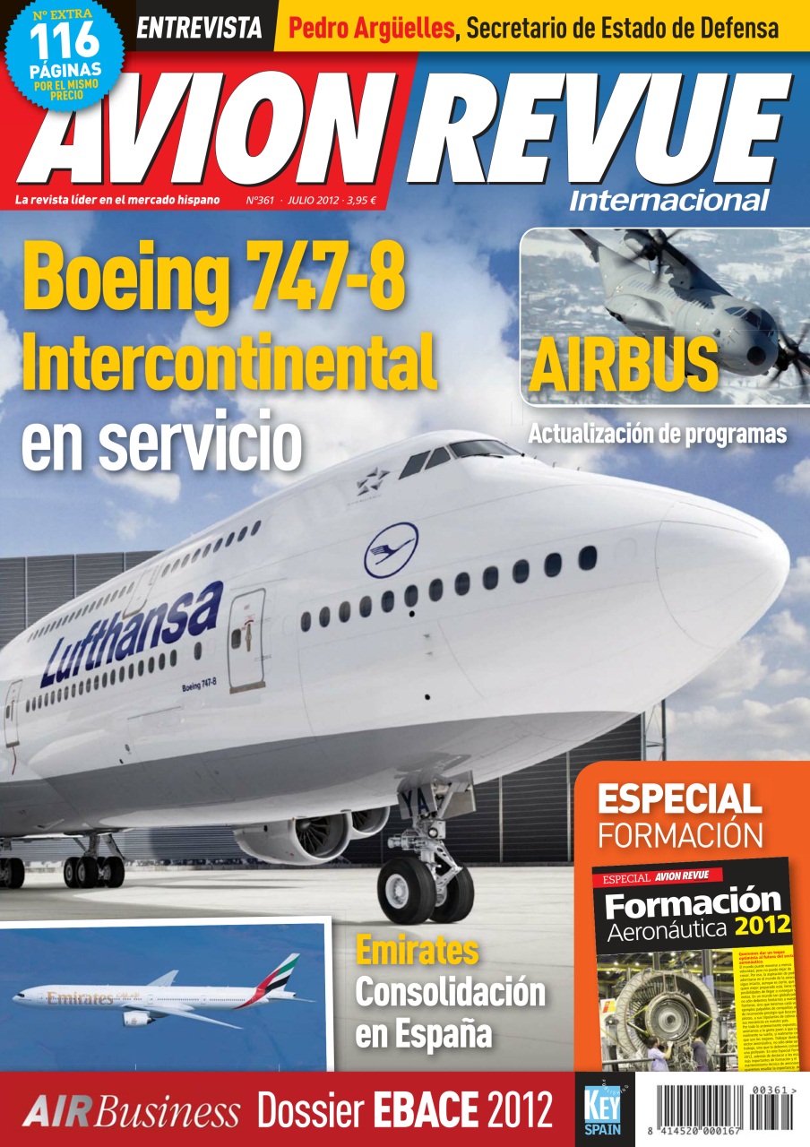 Avion Revue Internacional Magazine - Numero 361 Back Issue