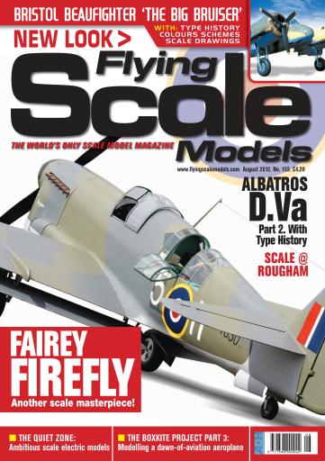 Flying Scale Models Magazine - August 2012 Back Issue