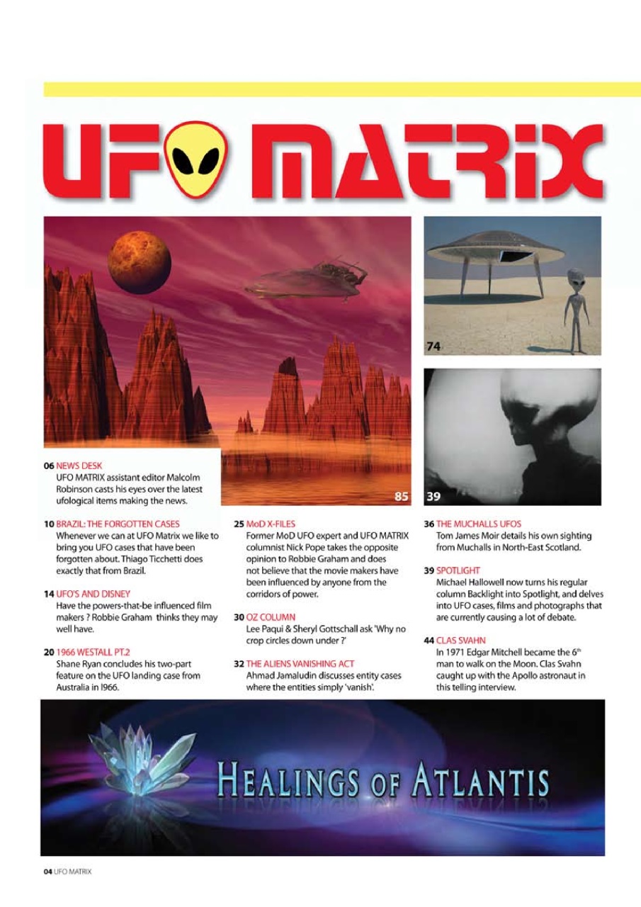 UFO Matrix Magazine - Issue 7 Back Issue
