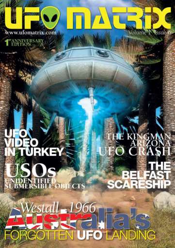 UFO Matrix Magazine - Issue 6 Back Issue