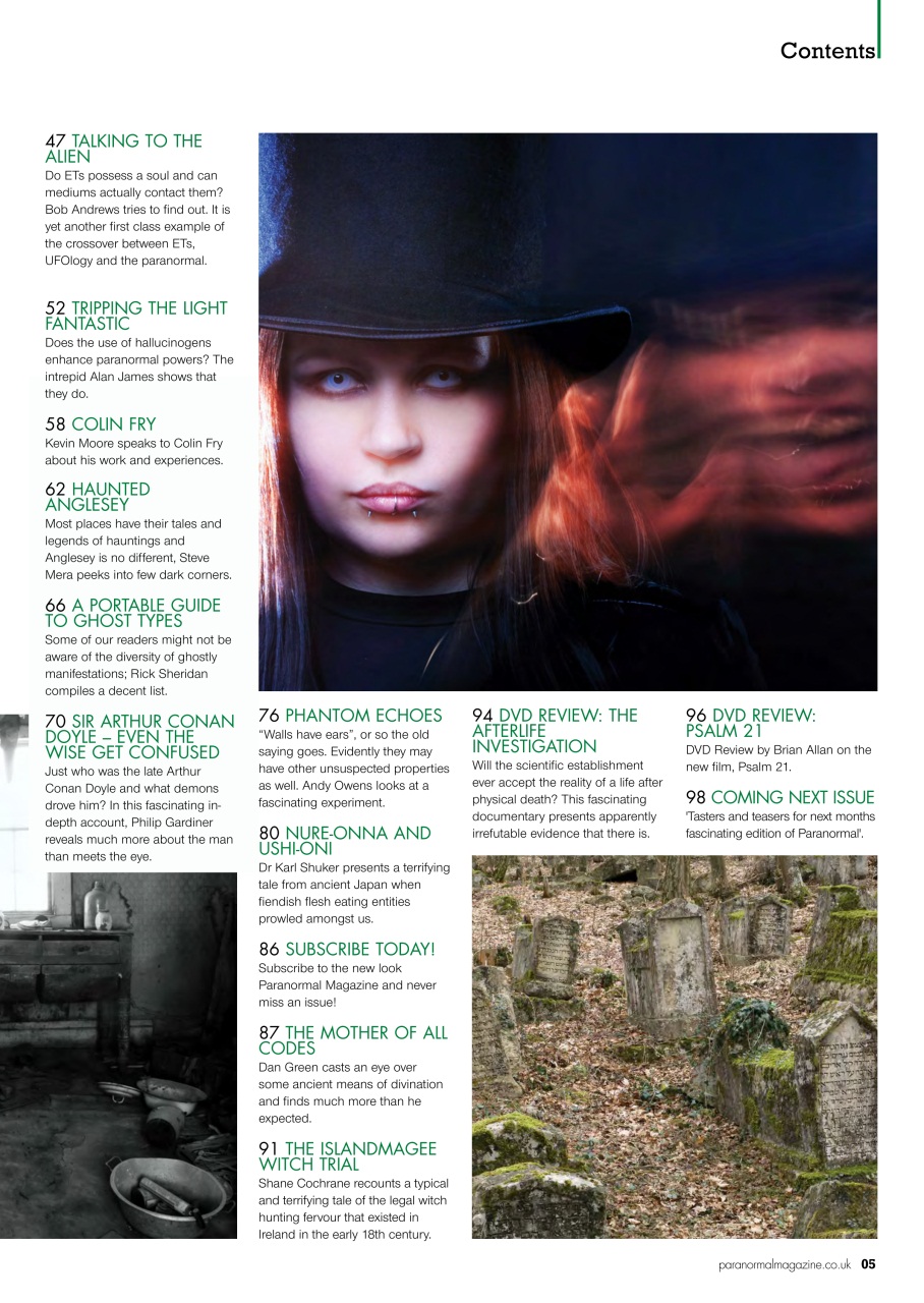 Paranormal Magazine - Issue 60 Back Issue