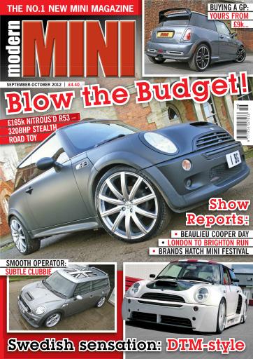 Performance Mini Magazine - Modern Mini Sept-Oct12 Back Issue