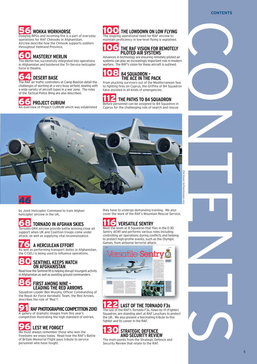 RAF 2011 Magazine Subscriptions and RAF 2011 Issue | Pocketmags