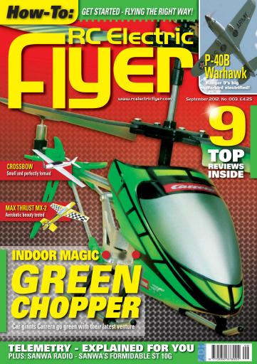 RC Electric Flyer Magazine - 003 Back Issue