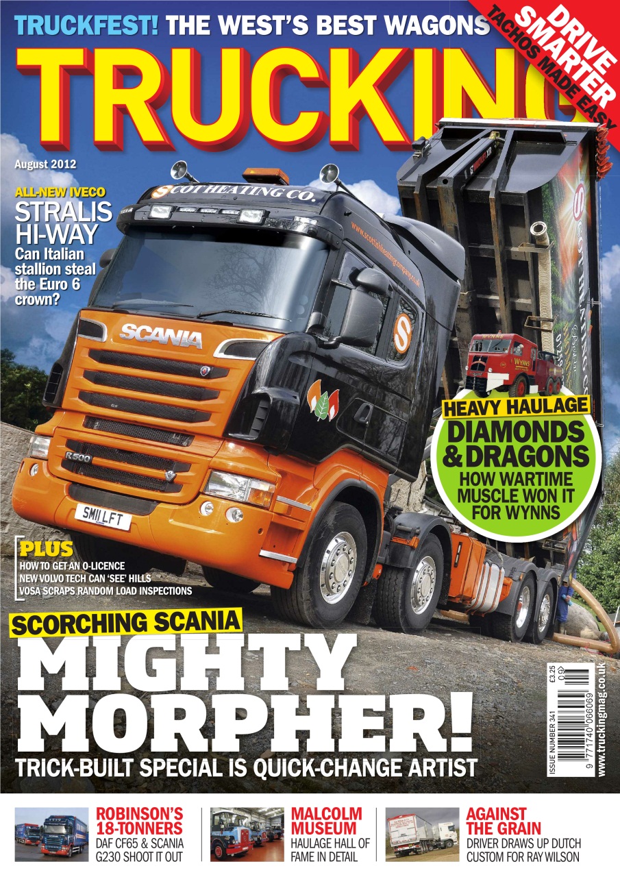 Trucking Magazine - Trucking August 12 Back Issue