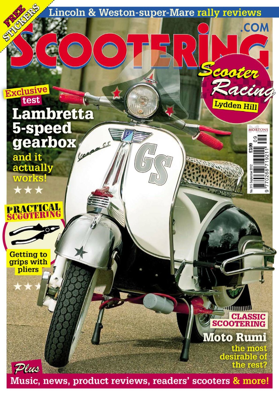 Scootering Magazine - September 2012 Back Issue
