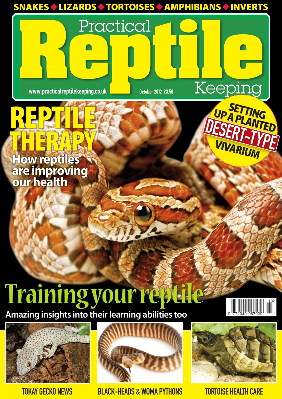 Practical Reptile Keeping Magazine - No.41 Reptile training Back Issue