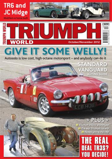 Triumph World Magazine - Triumph World Oct-Nov 12 Back Issue