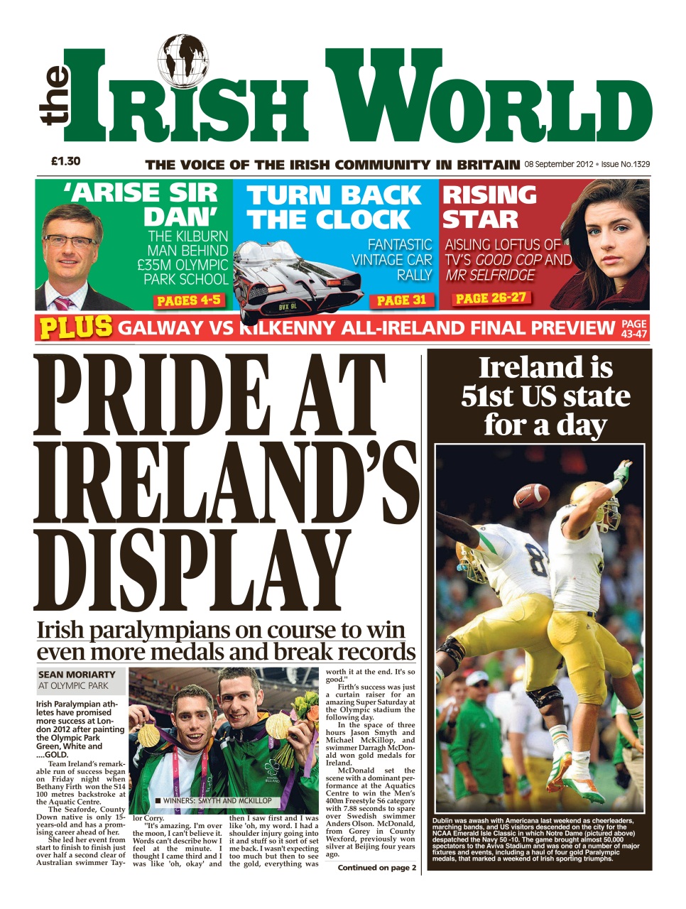 Irish World Magazine - Irish World Back Issue