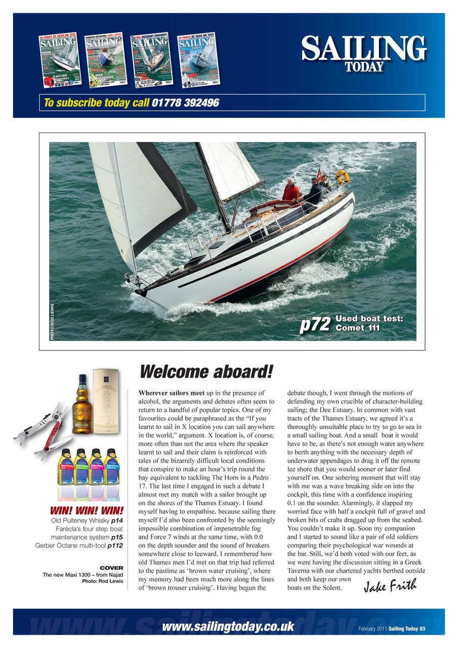 Sailing Today Magazine - 166 Back Issue