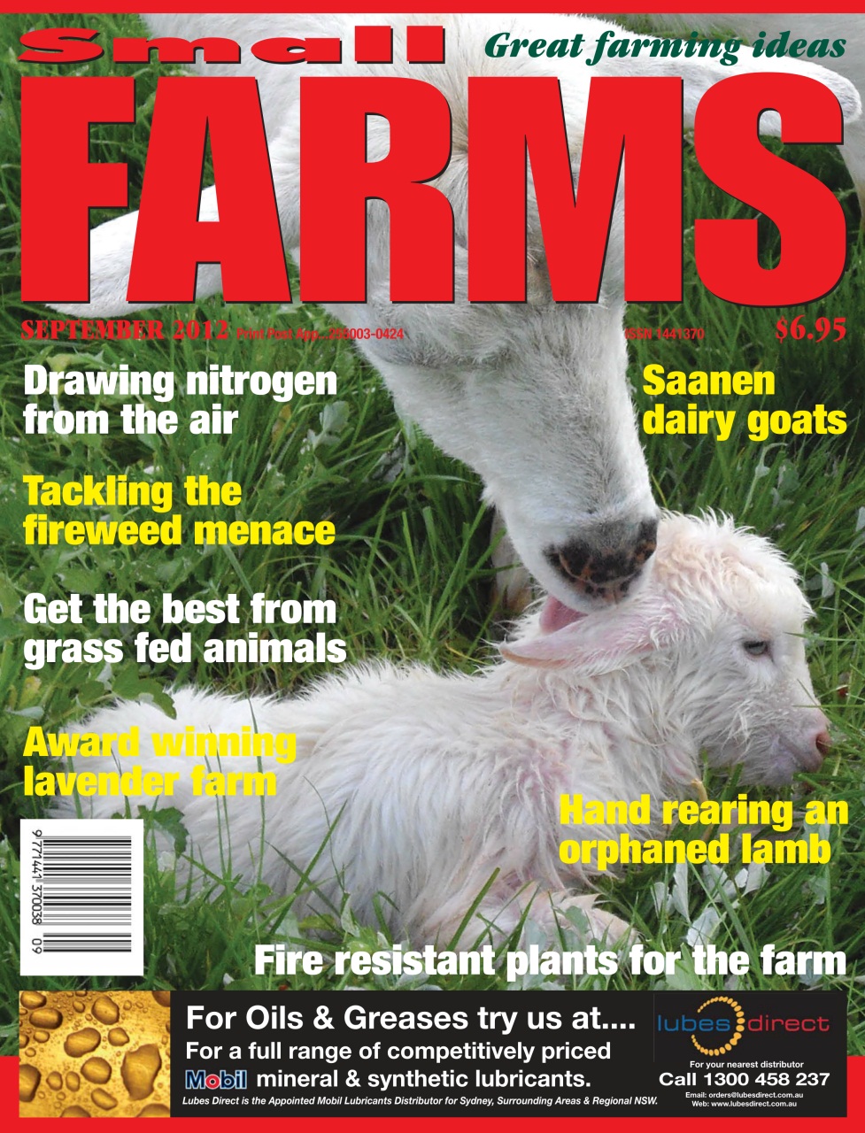Small Farms Magazine - September 2012 Back Issue