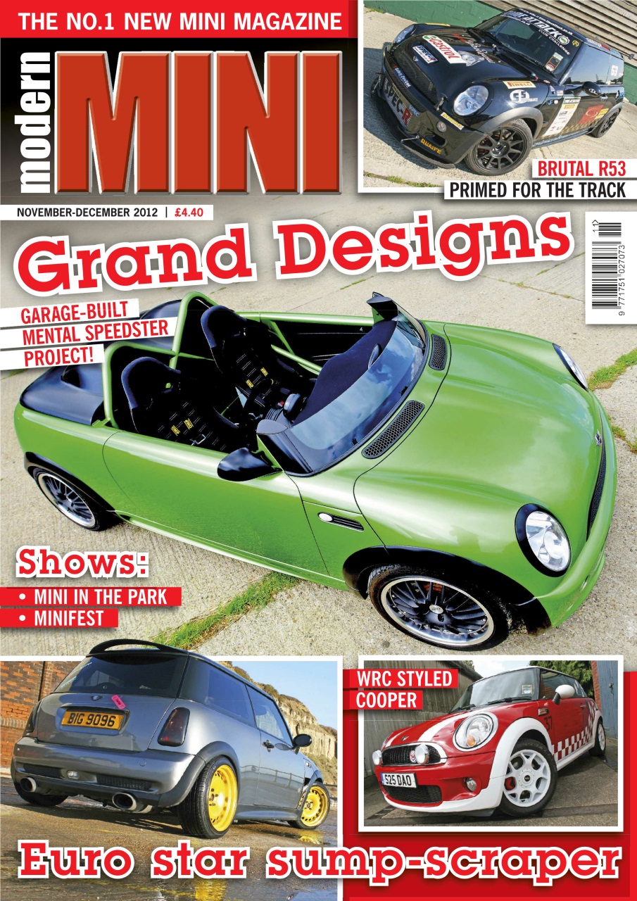 Performance Mini Magazine - Modern Mini Nov_Dec 2012 Back Issue
