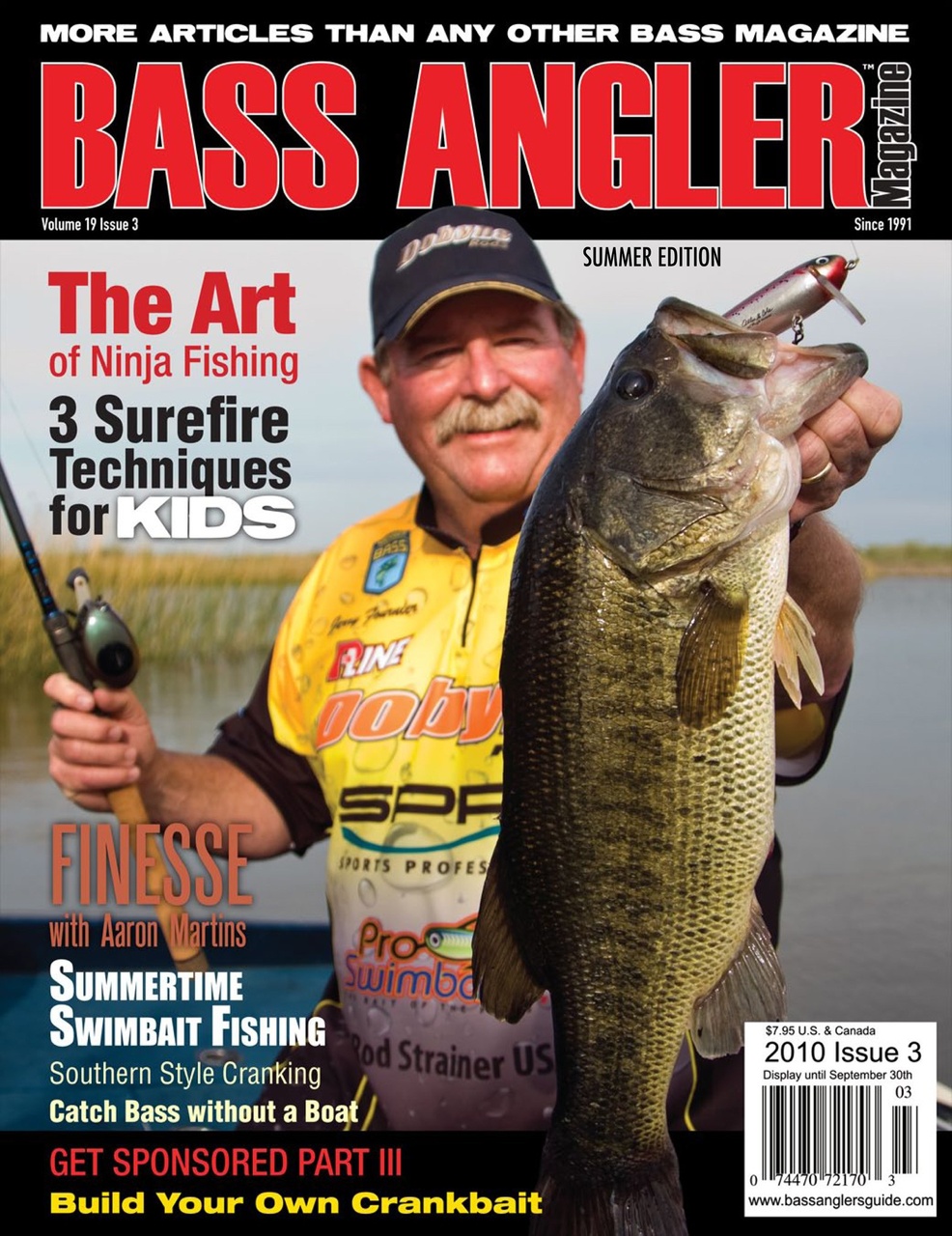 BASS ANGLER MAGAZINE - Volume 19 Issue 3 Back Issue