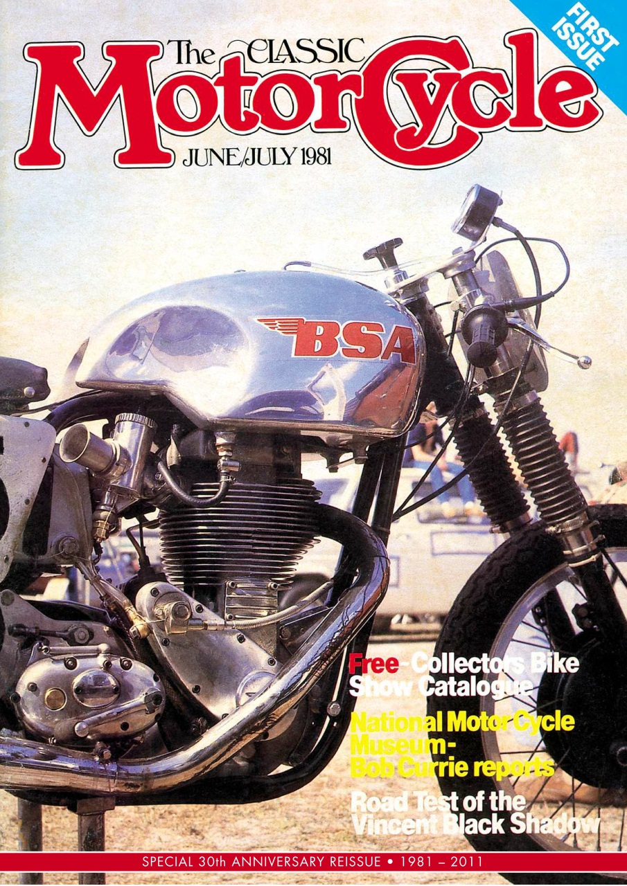 The Classic MotorCycle Magazine - June-July 1981 Back Issue