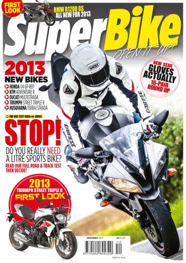 Superbike Magazine - November 2012 Back Issue