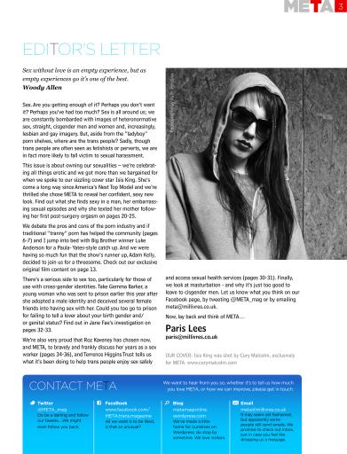 META Magazine - issue 4 Subscriptions | Pocketmags