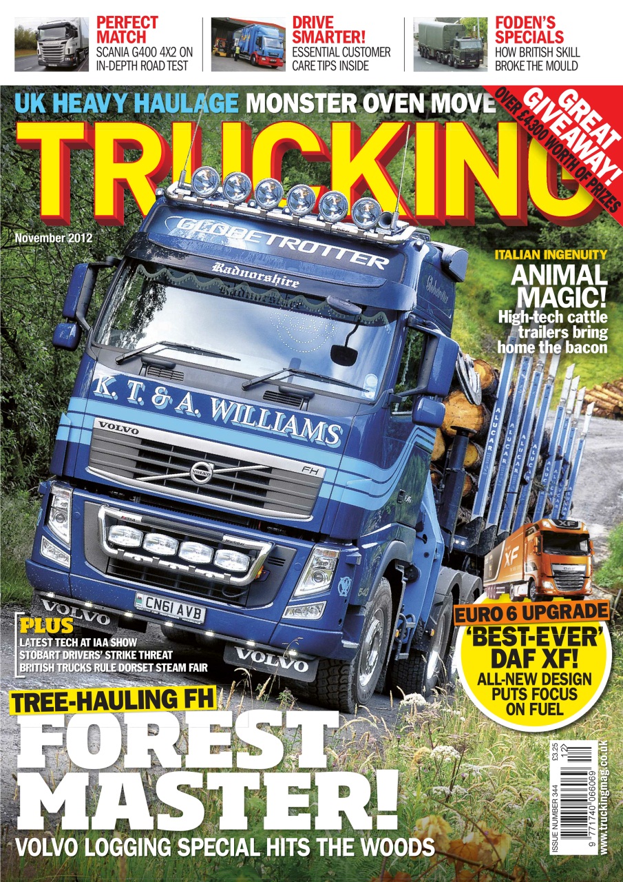 Trucking Magazine - Trucking November 2012 Back Issue