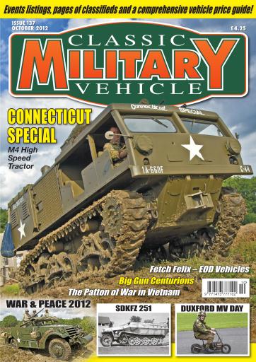 Classic Military Vehicle Magazine - #137 M4 High Speed Back Issue