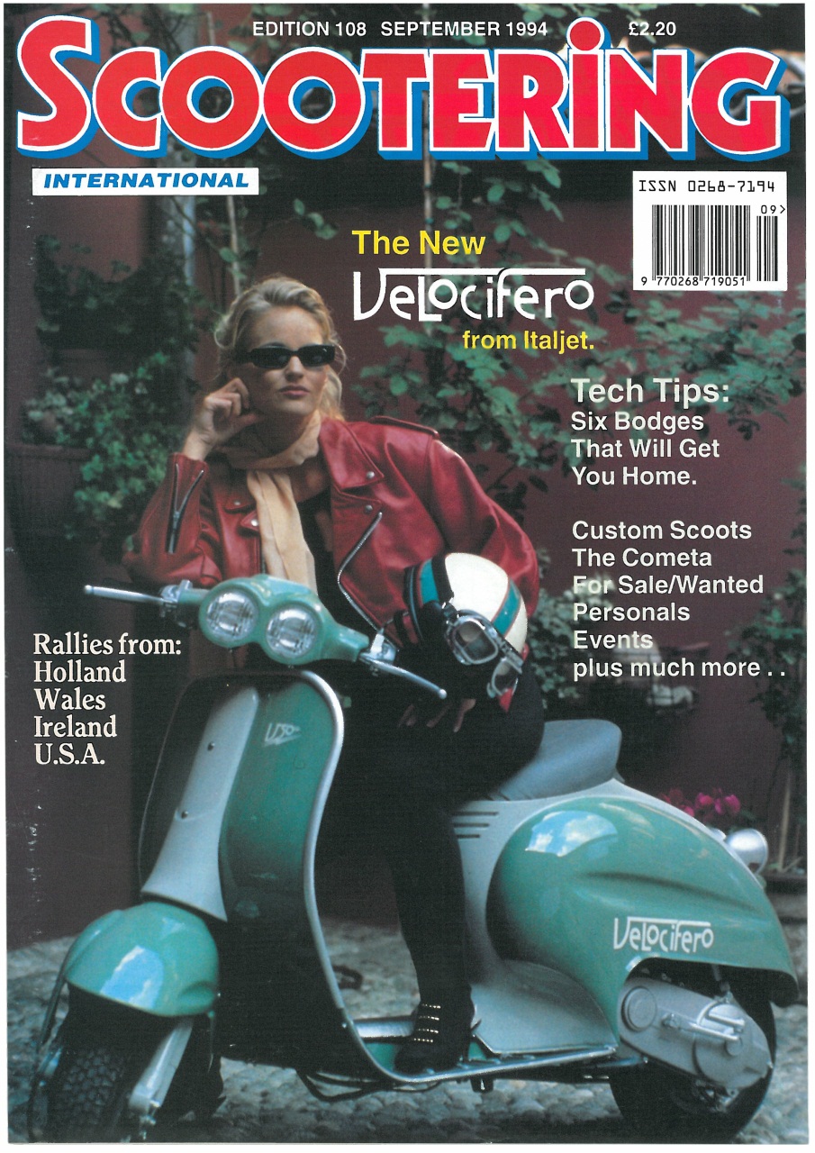 Scootering Magazine - September 1994 Back Issue