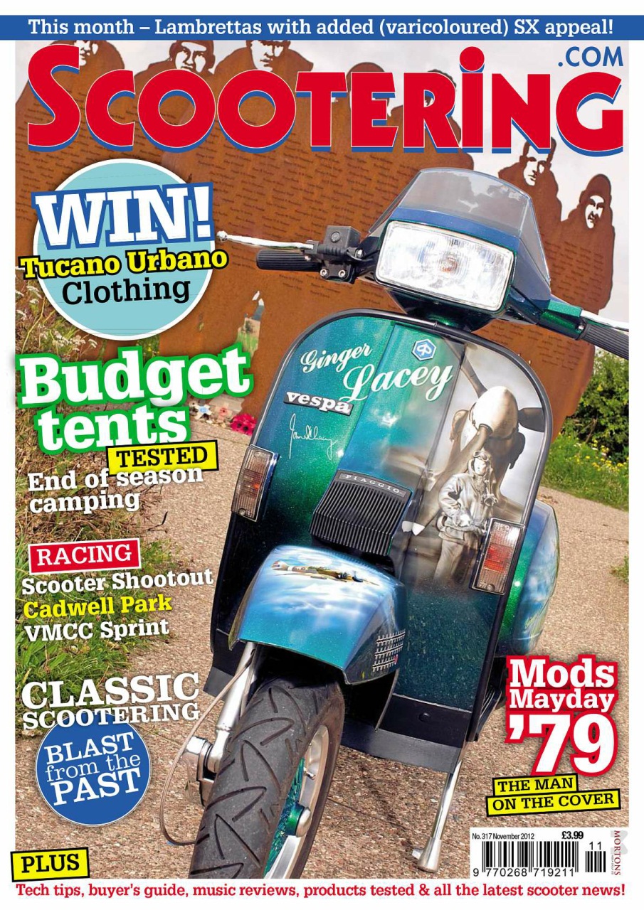 Scootering Magazine - November 2012 Back Issue