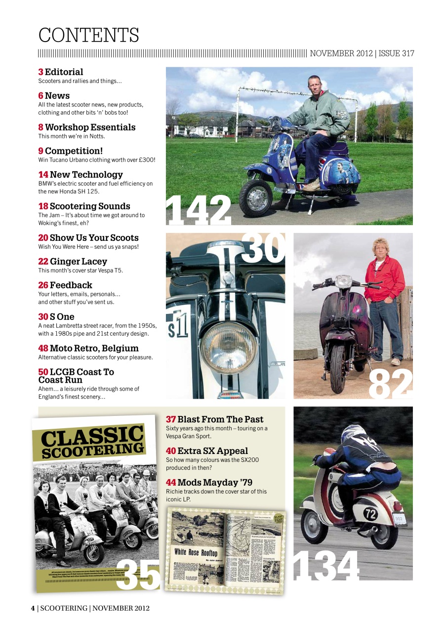 Scootering Magazine - November 2012 Back Issue