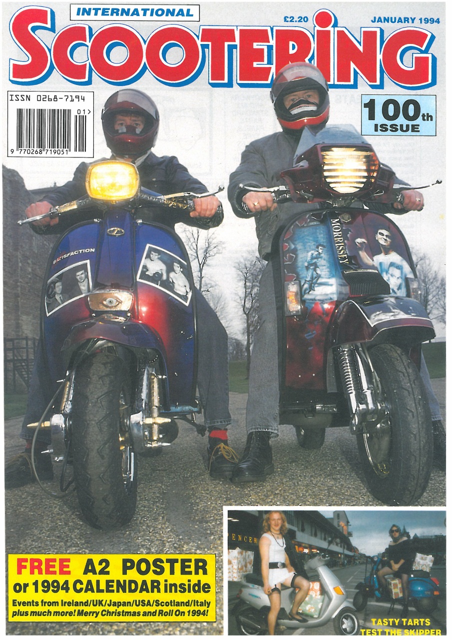 Scootering Magazine - January 1994 Back Issue