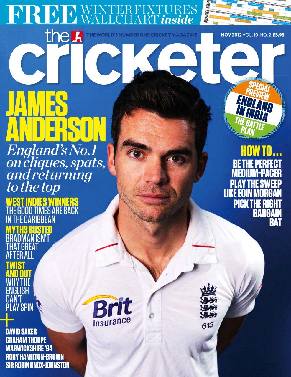 The Cricketer Magazine - November 2012 Back Issue