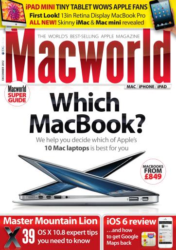Macworld UK Magazine - December 2012 Back Issue