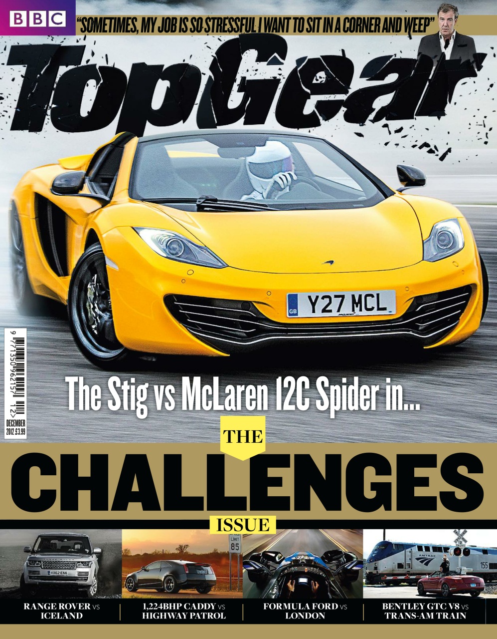 BBC Top Gear Magazine - December 2012 Edizione posteriore