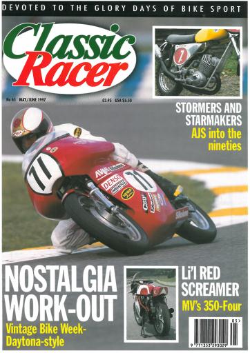 Classic Racer Magazine - May-June 1997 Back Issue