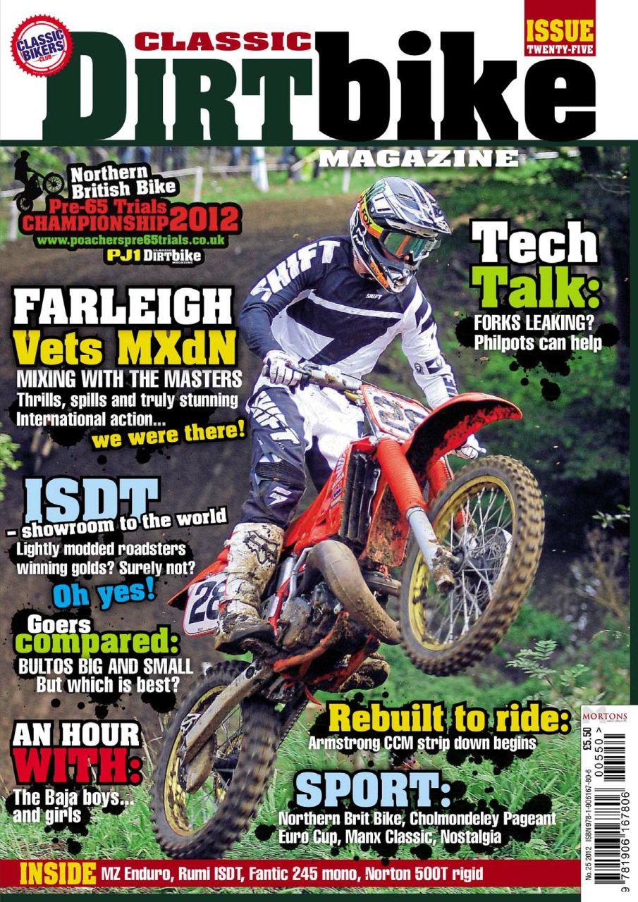 Classic Dirt Bike Magazine - Issue #25 Back Issue