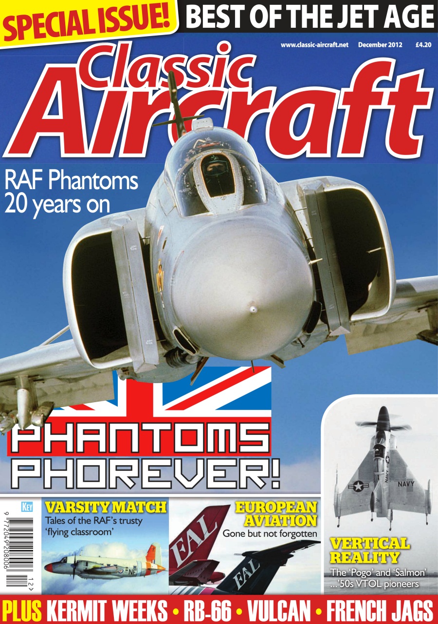 Classic Aircraft Magazine Subscriptions and December 2012 Issue