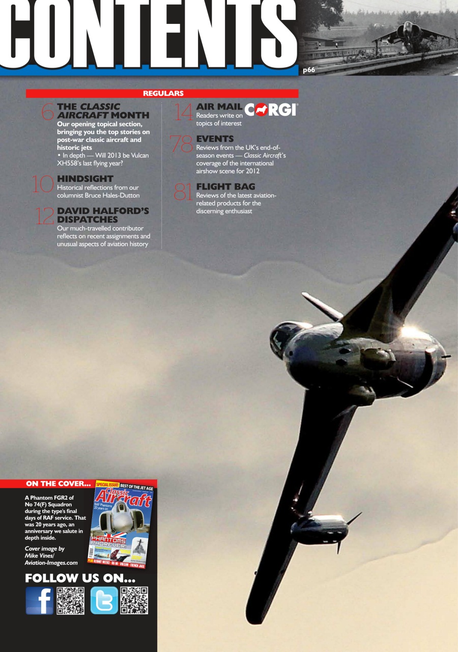 Classic Aircraft Magazine Subscriptions and December 2012 Issue